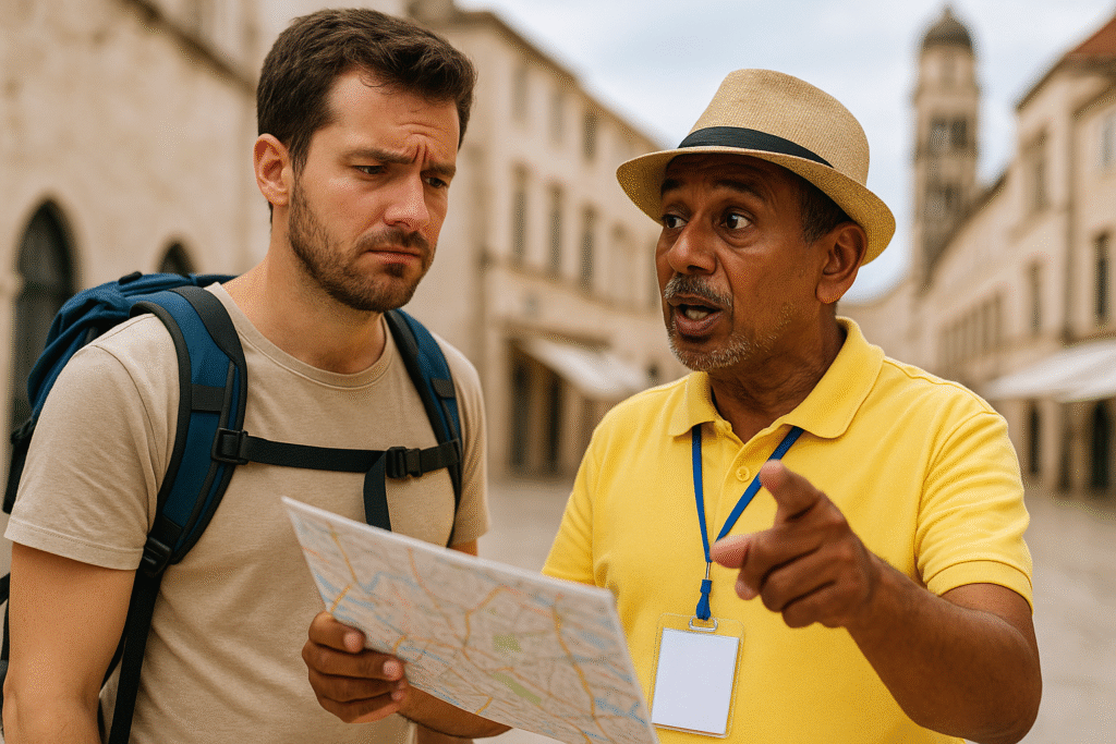 The Traveler Hired the Wrong Tour Guide It Changed Everything
